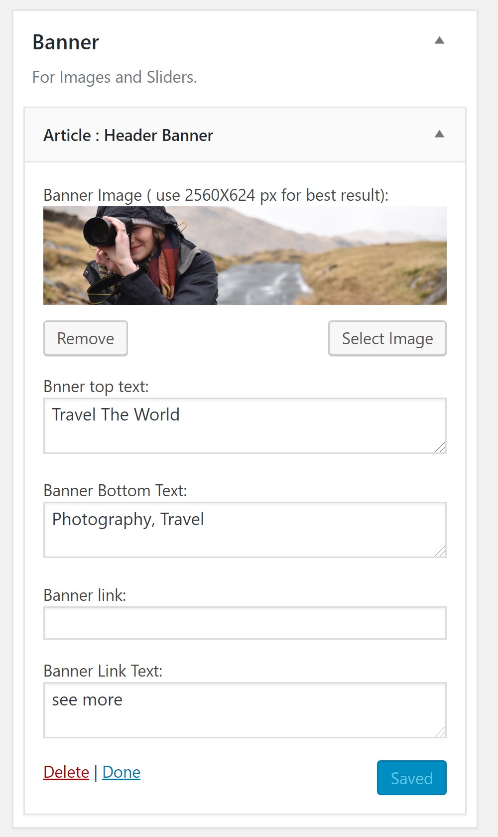 Article Pro Theme Documentation